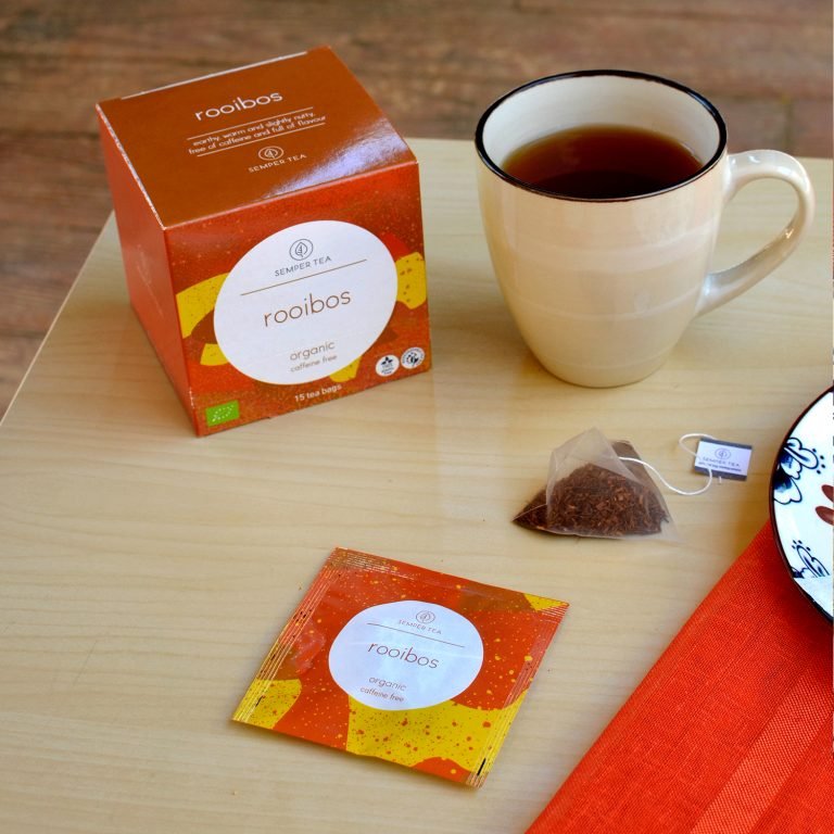 Organic REDBUSH Tea in PLASTIC-FREE Envelope Tea Bags