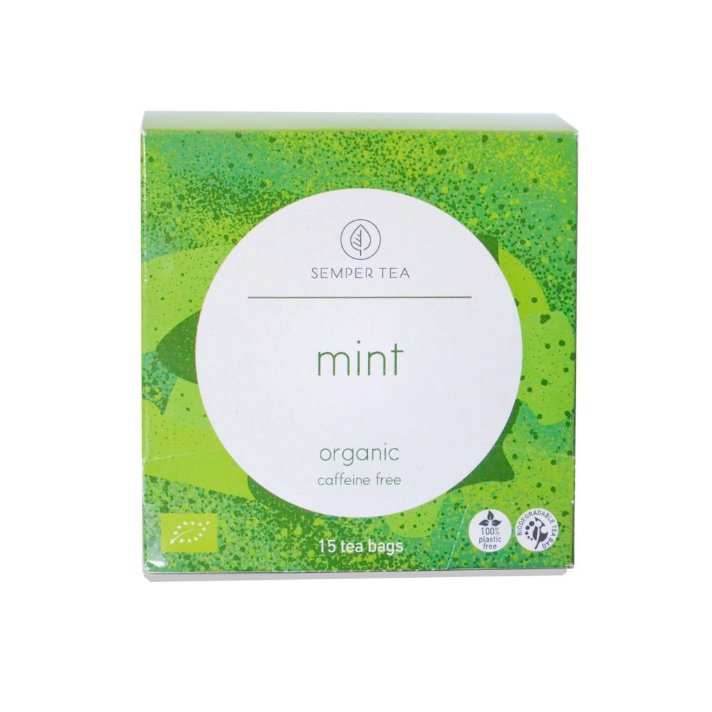 Fresh and Eco Mint Tea: Plastic-Free Sustainable Food